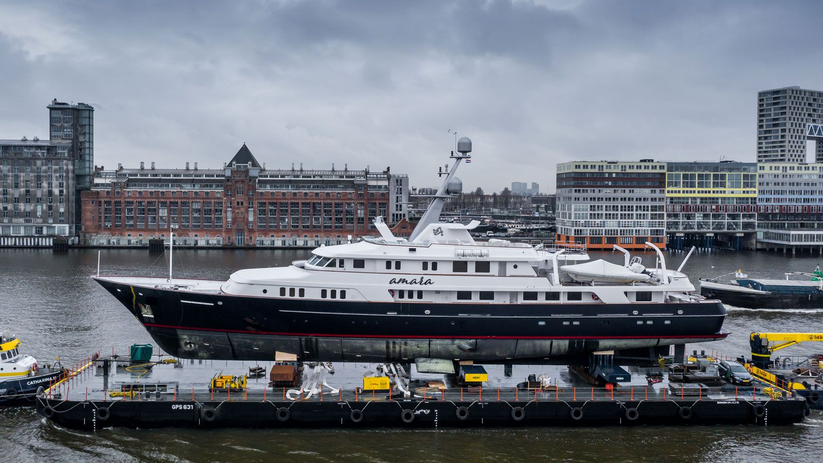 AMARA yacht (Feadship, 58.83m, 1986)